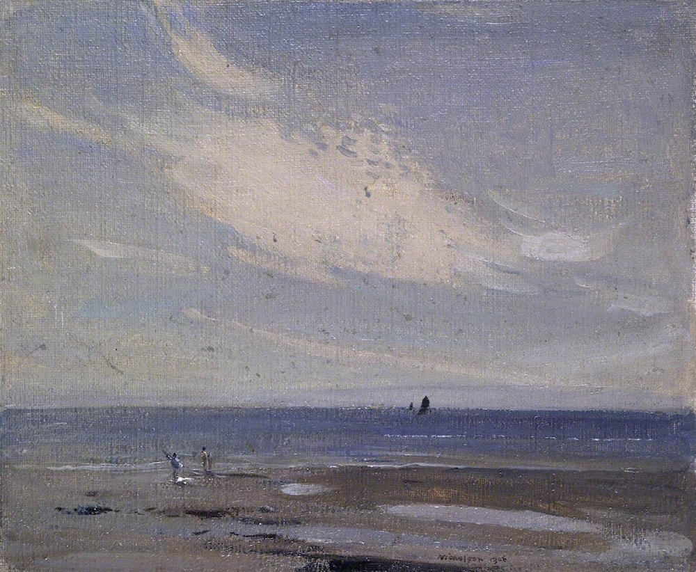 Coast Scene by William Nicholson - Art Renewal Center