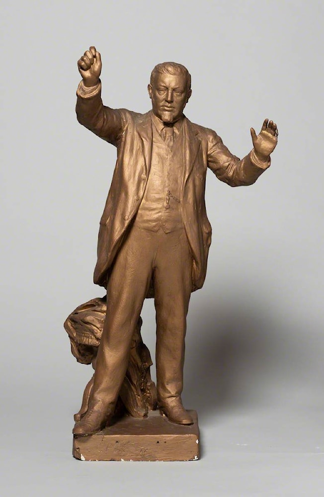 Griffiths Rhys Jones (1834–1897), 'Caradog' by Sir William Goscombe ...