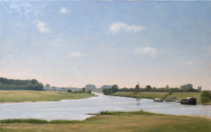 View of 'dode an Maas', The Netherlands by Urban Larsson - Art Renewal ...