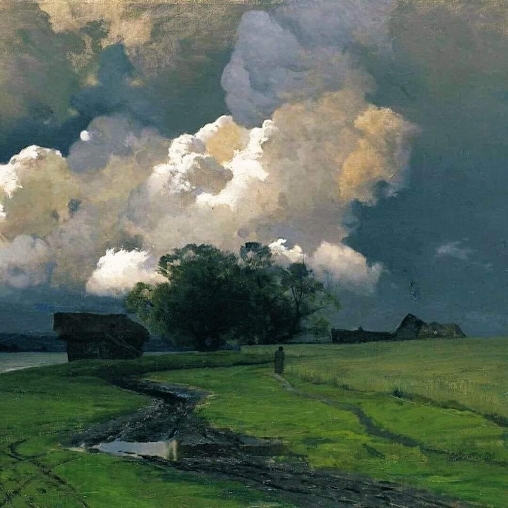 Isaac Levitan Drawings
