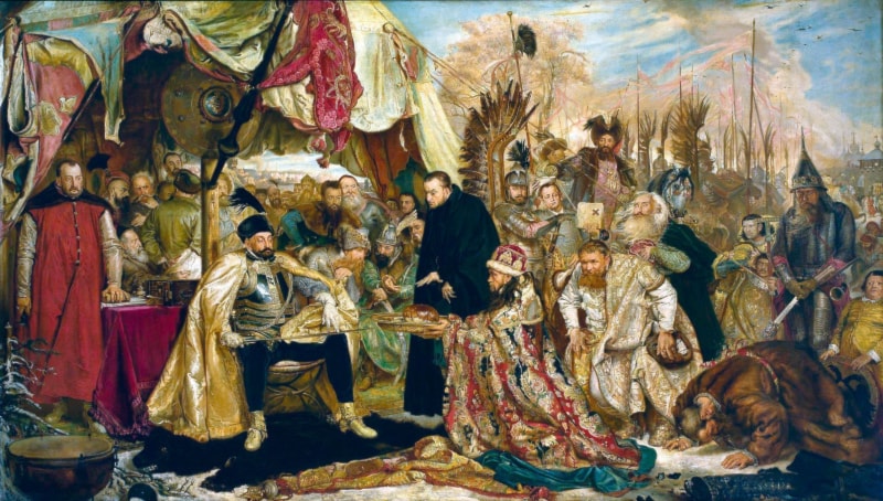 Stephen Batory near Pskov by Jan Matejko - Art Renewal Center