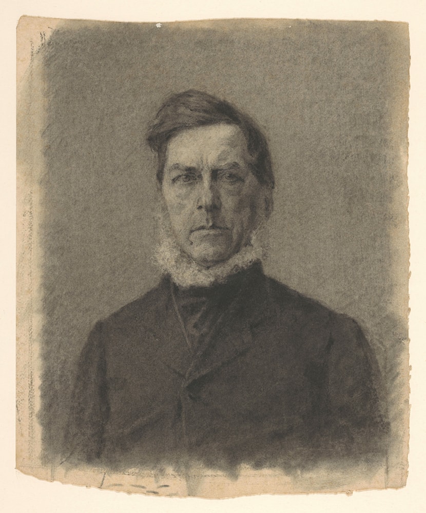 Portret van een heer met ringbaard by Jan Veth - Art Renewal Center