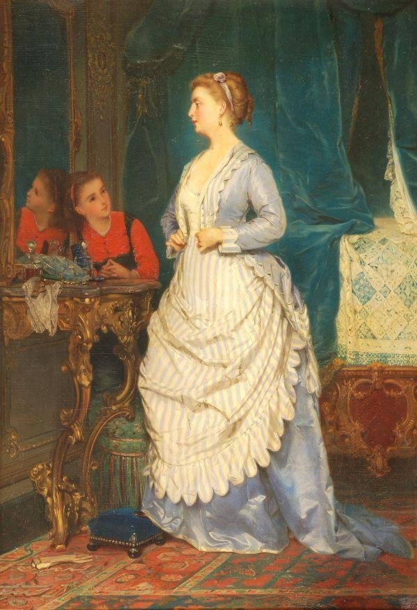 The Dressing Room by Daniel Maclise - Art Renewal Center
