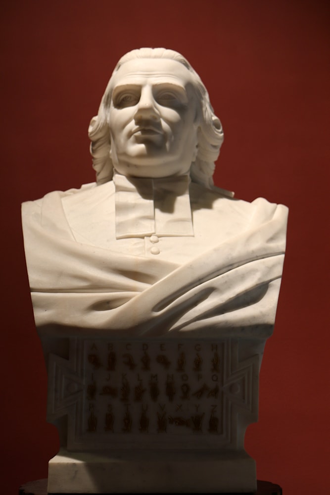 Buste de Charles-Michel, abbé de l'Epée by Hippolyte Ferrat - Art ...