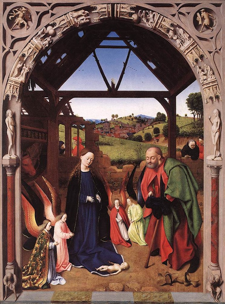 The Nativity by Petrus Christus - Art Renewal Center