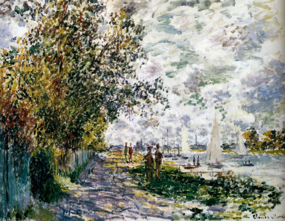 The Red Cape (Madame Monet) by Claude Monet - Art Renewal Center