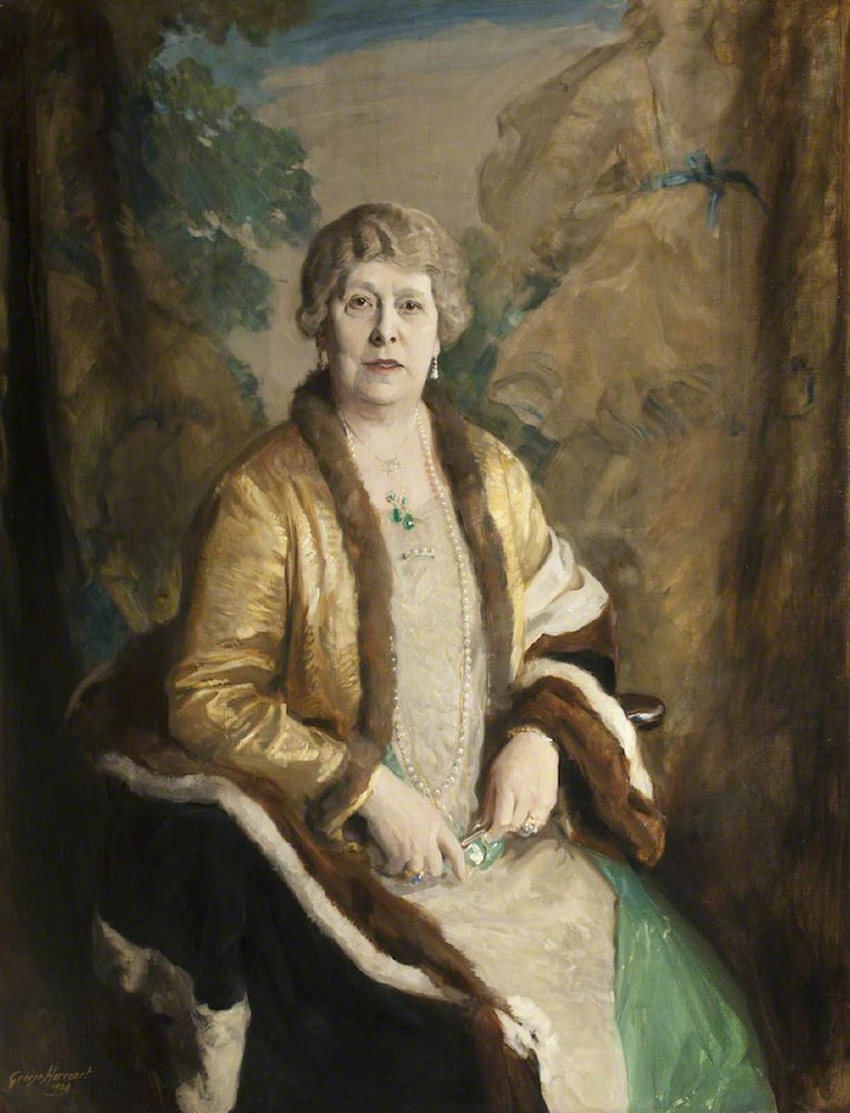 Beatrice Elizabeth Cowx (1862–1934), Lady Armstrong by George Harcourt ...