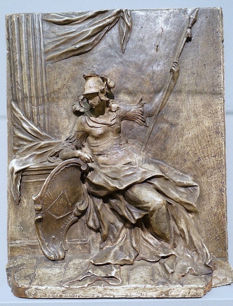 Minerva as a Symbol for Strength and a Patron of the Sciences by Johann ...