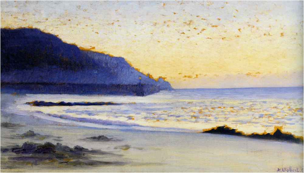 La Mer a Siouville by Alphonse Osbert - Art Renewal Center