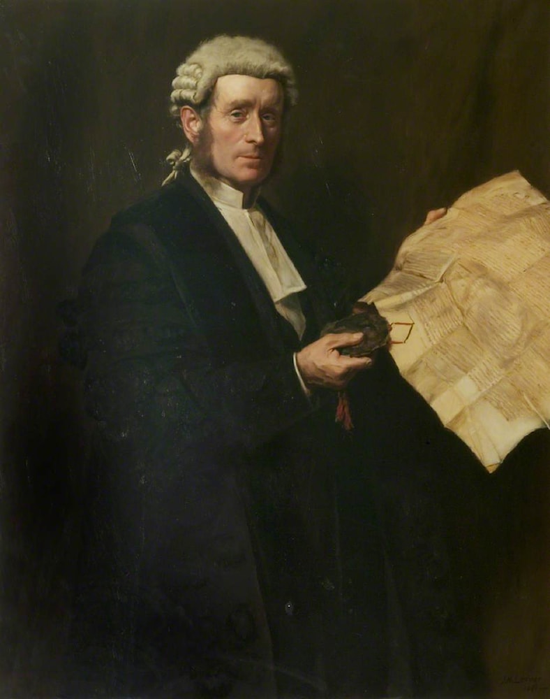 Sir Samuel George Johnson (1831–1909), Kt by John Henry Lorimer - Art ...