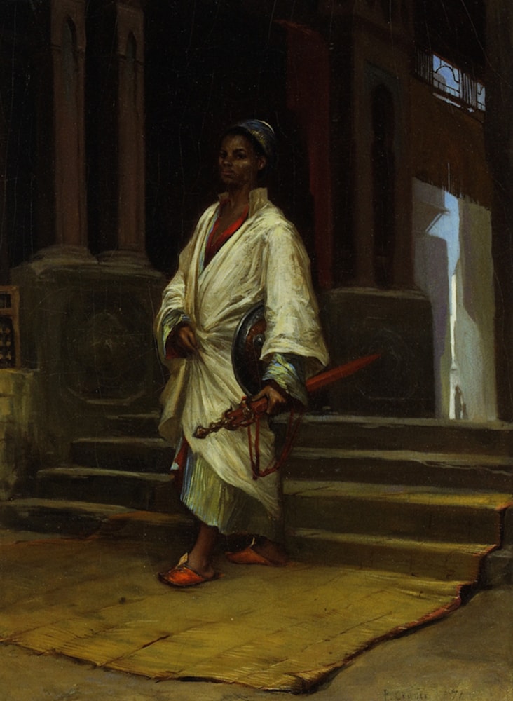 Guarding the Harem by Paul-Marie Lenoir - Art Renewal Center