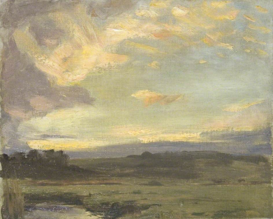 Evening Sky by Charles Oppenheimer - Art Renewal Center