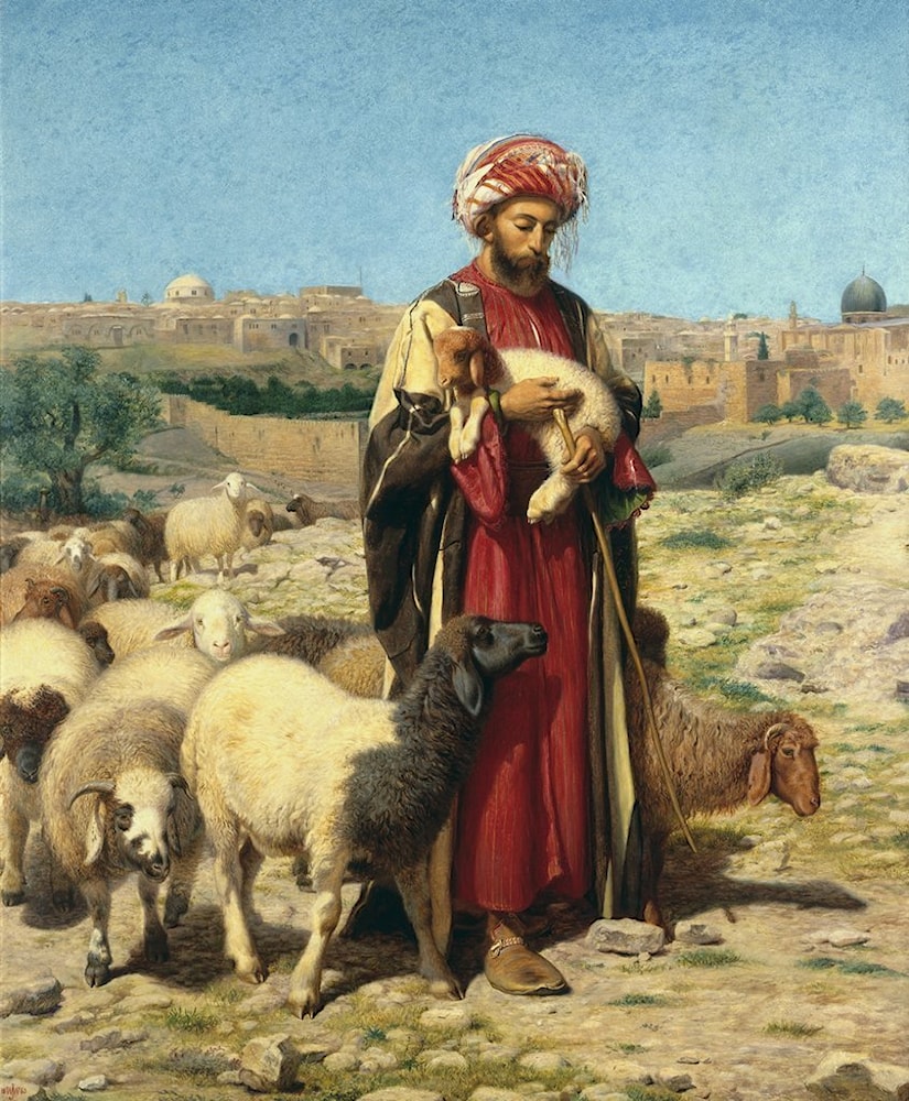 A Shepherd of Jerusalem by William James Webbe - Art Renewal Center
