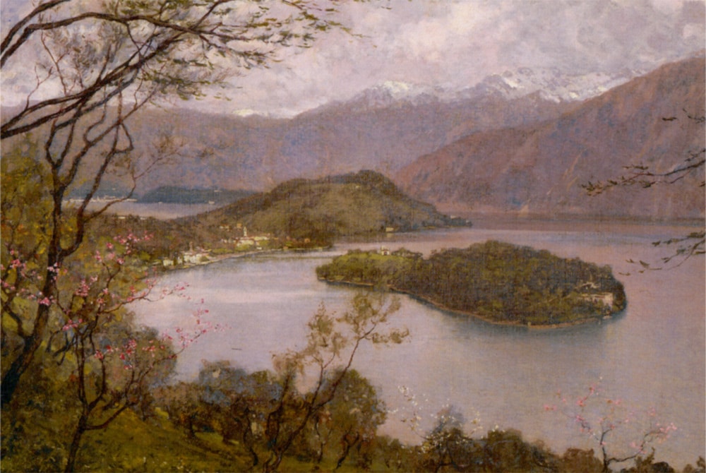 An Italian Village by Giorgio Belloni - Art Renewal Center