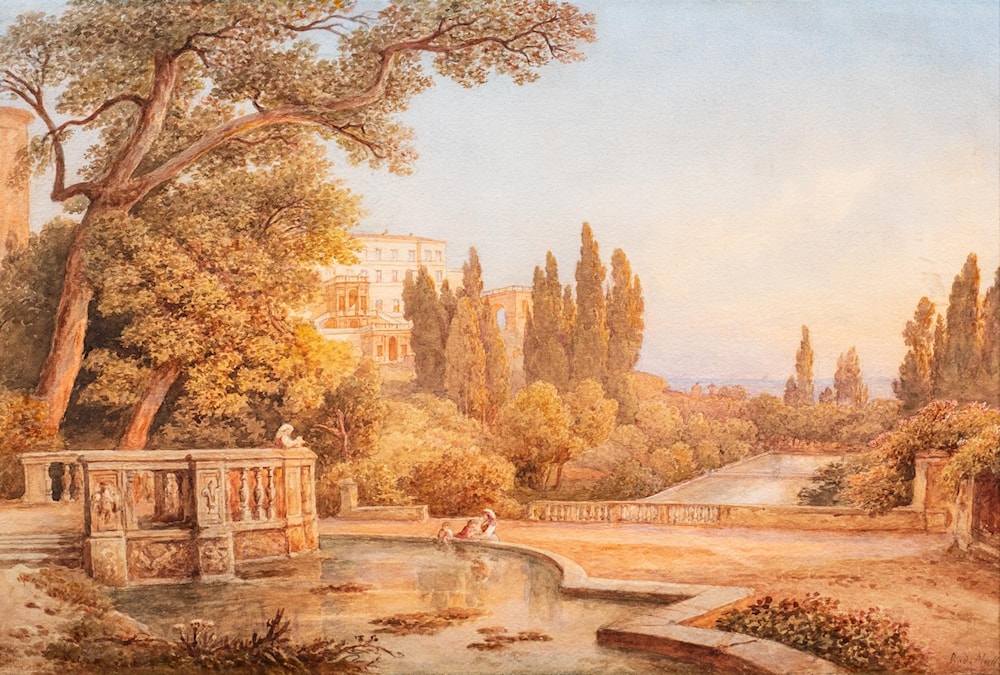 Tivoli, le fontane di Villa d'Este by Rudolf Müller - Art Renewal Center