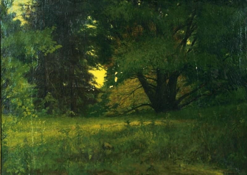 Wooded Landscape by Thomas Satterwhite Noble - Art Renewal Center