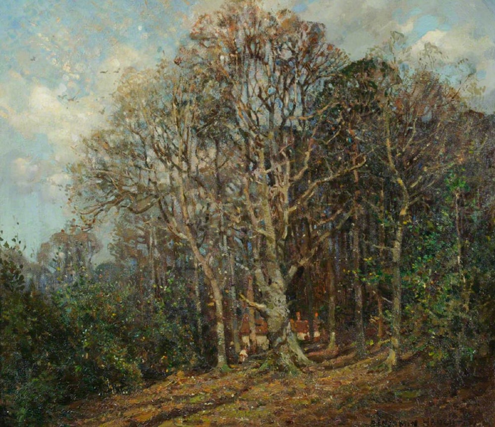 The Keeper's Cottage by Benjamin Haughton - Art Renewal Center