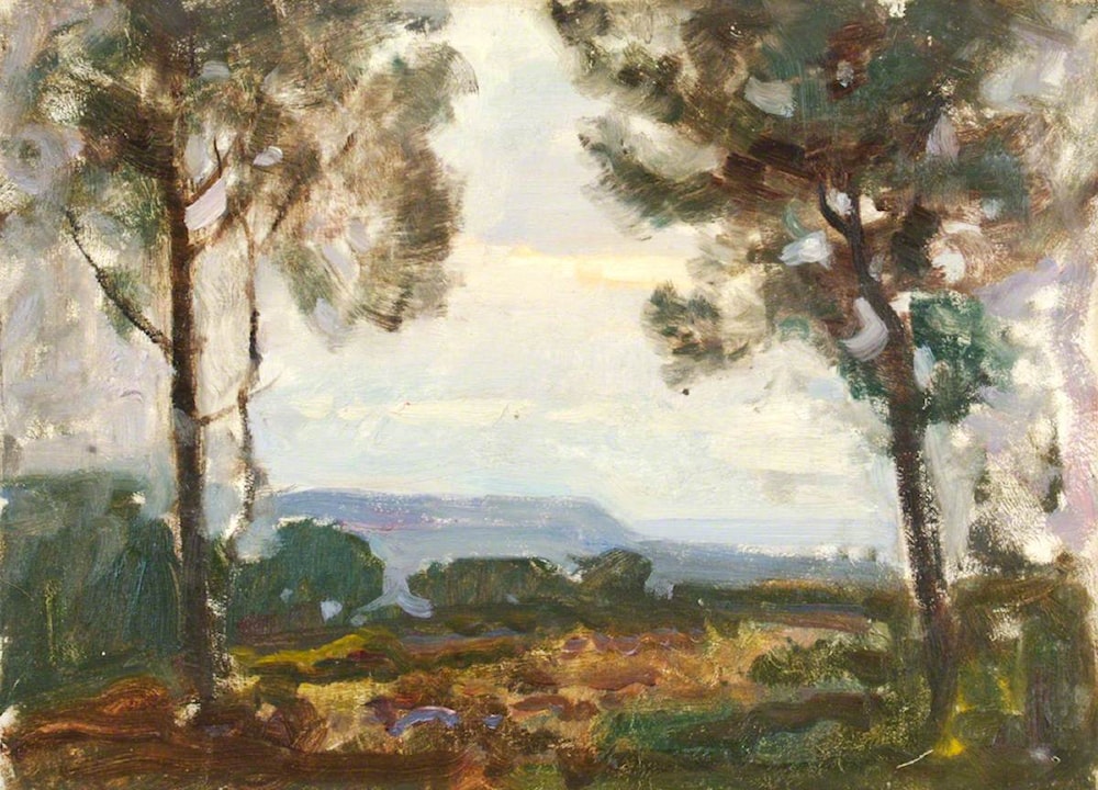 Countryside by Benjamin Haughton - Art Renewal Center