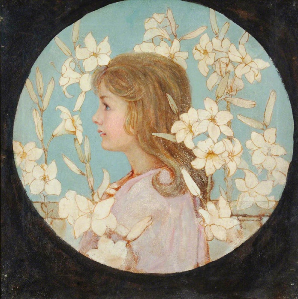 Betty, Aged 12 by Benjamin Haughton - Art Renewal Center