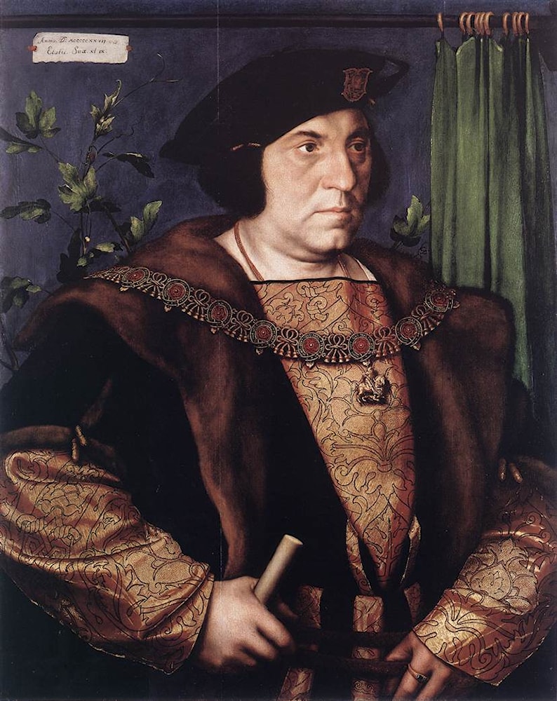 Portrait of Sir Henry Guildford by Hans Holbein - Art Renewal Center