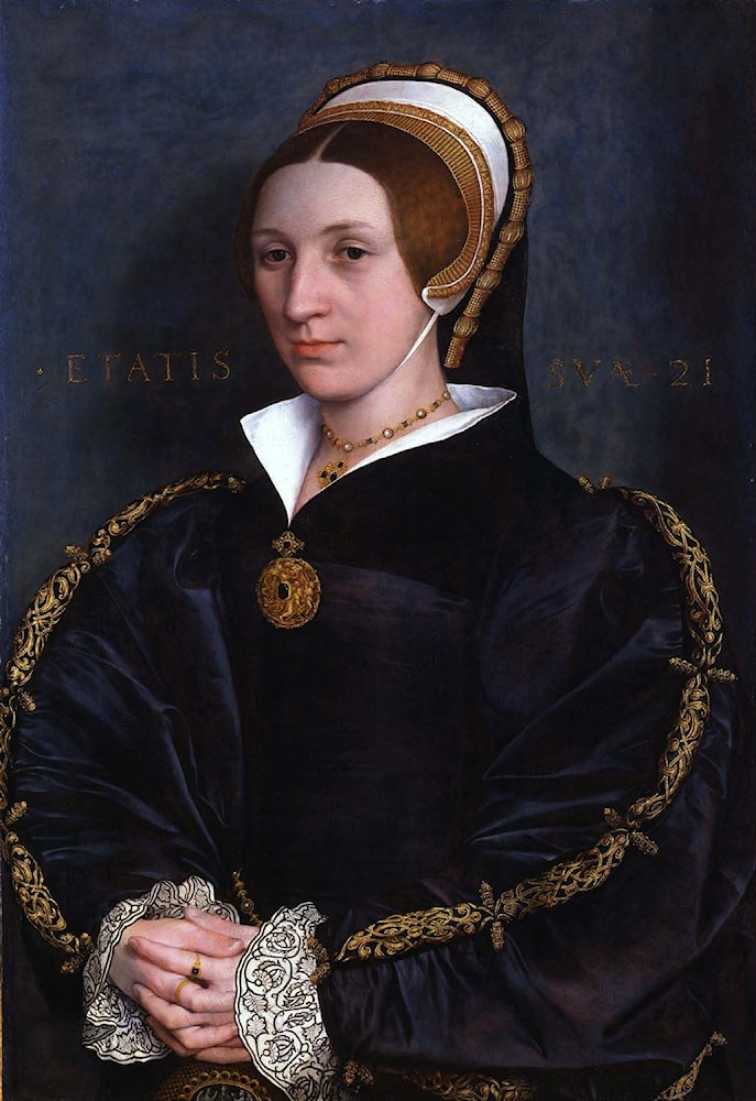 Portrait of Catherine Howard by Hans Holbein - 2 images - Art Renewal ...
