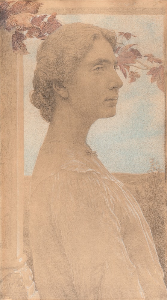 Die Sinnende by Charles Frederic Ulrich - Art Renewal Center