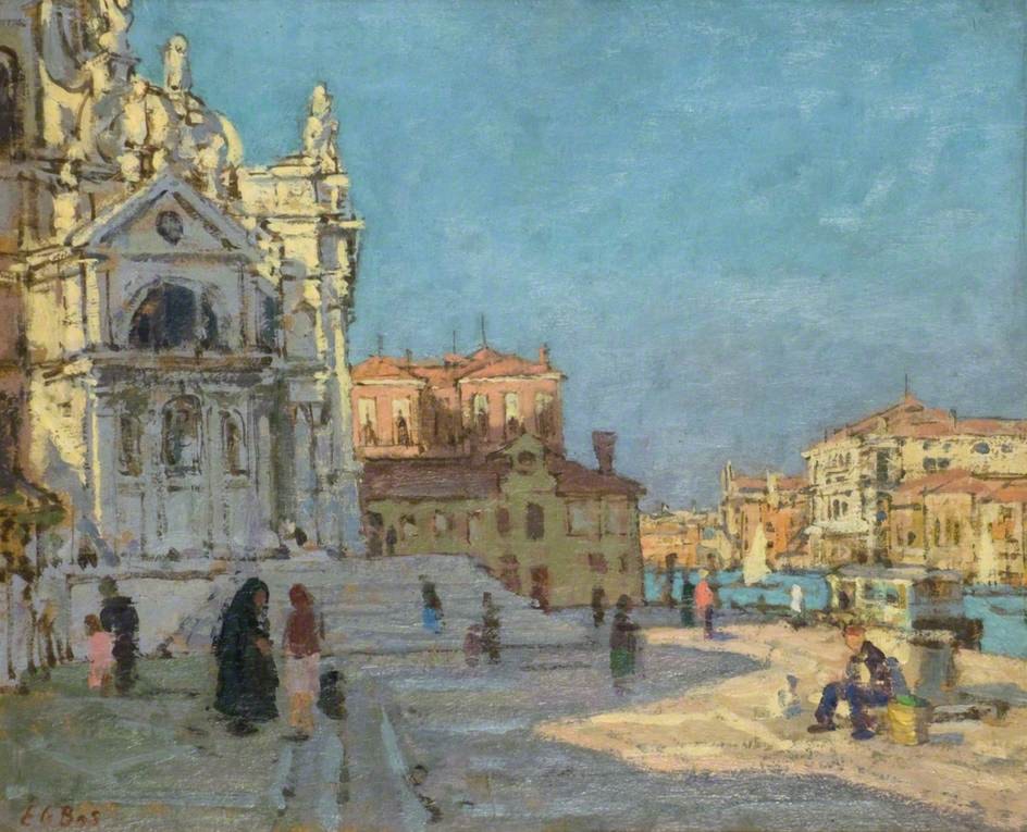 The Salute, Venice by Edward Le Bas - Art Renewal Center