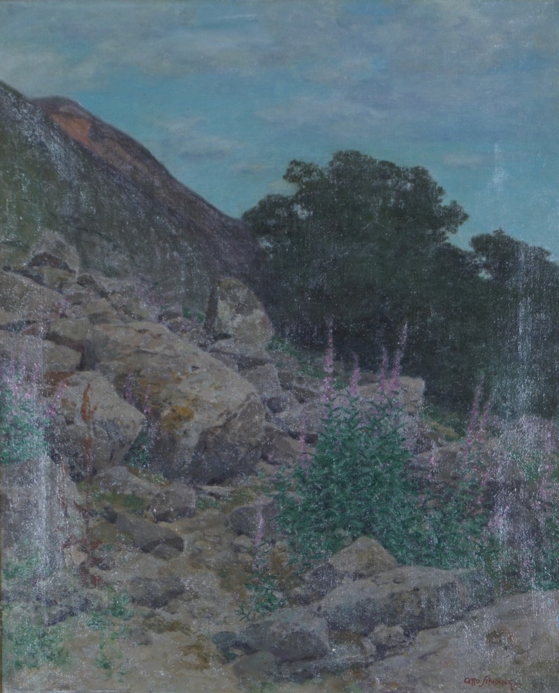 Fjelllandskap by Otto Sinding - Art Renewal Center