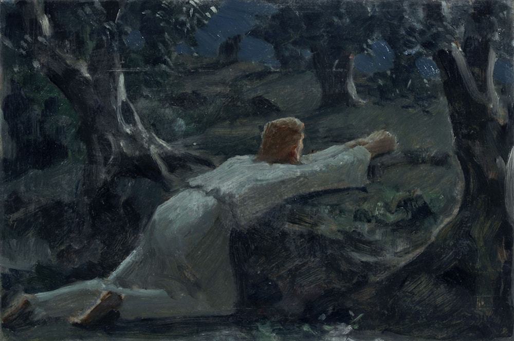 Nächtliches Gebet by Max Pietschmann - Art Renewal Center