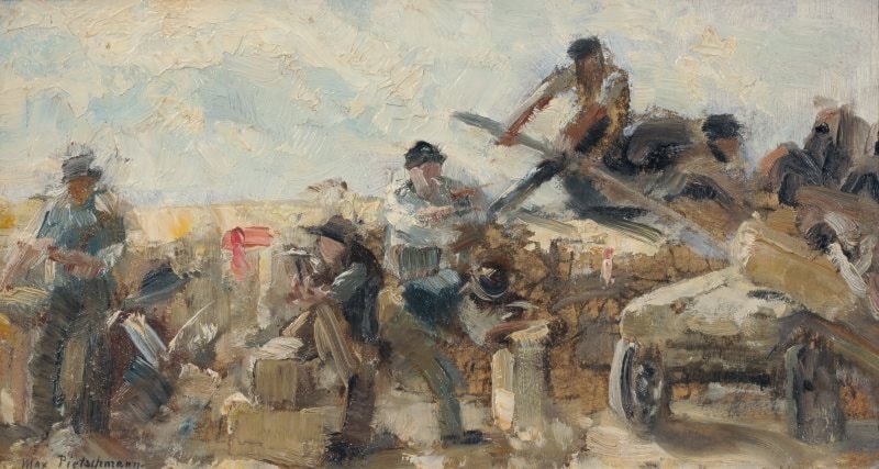 Steinbrucharbeiter by Max Pietschmann - Art Renewal Center