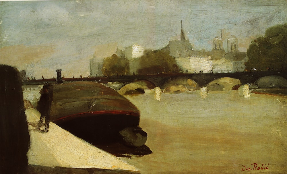 Pont des Arts by Josip Racic - Art Renewal Center