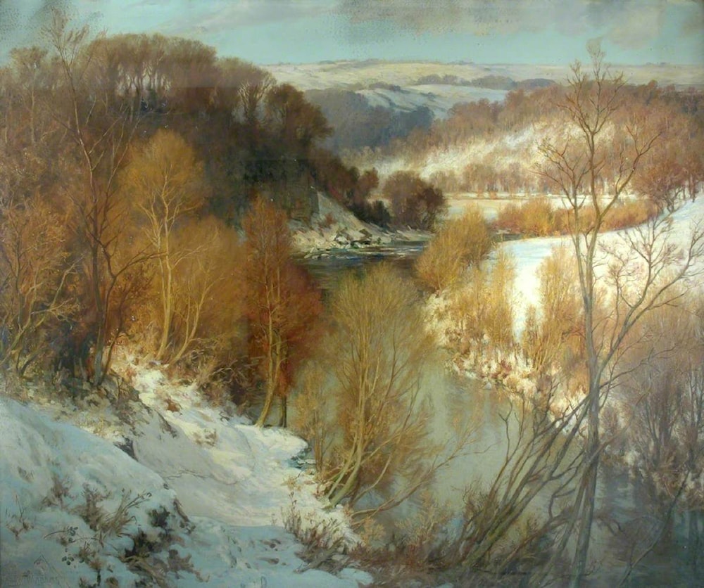 A Winter's Morning by Harry William Adams - Art Renewal Center