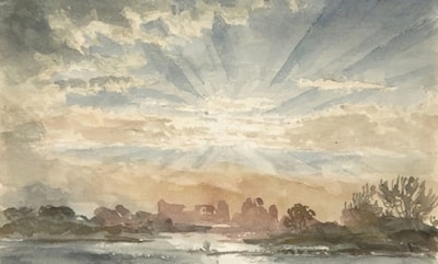 The Forum, Rome by Joseph Gandy - Art Renewal Center