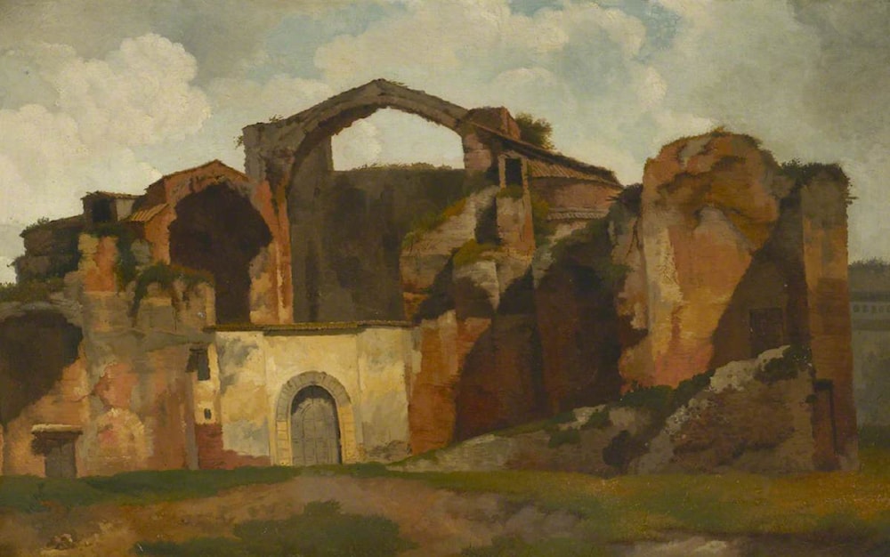 The Forum, Rome by Joseph Gandy - Art Renewal Center