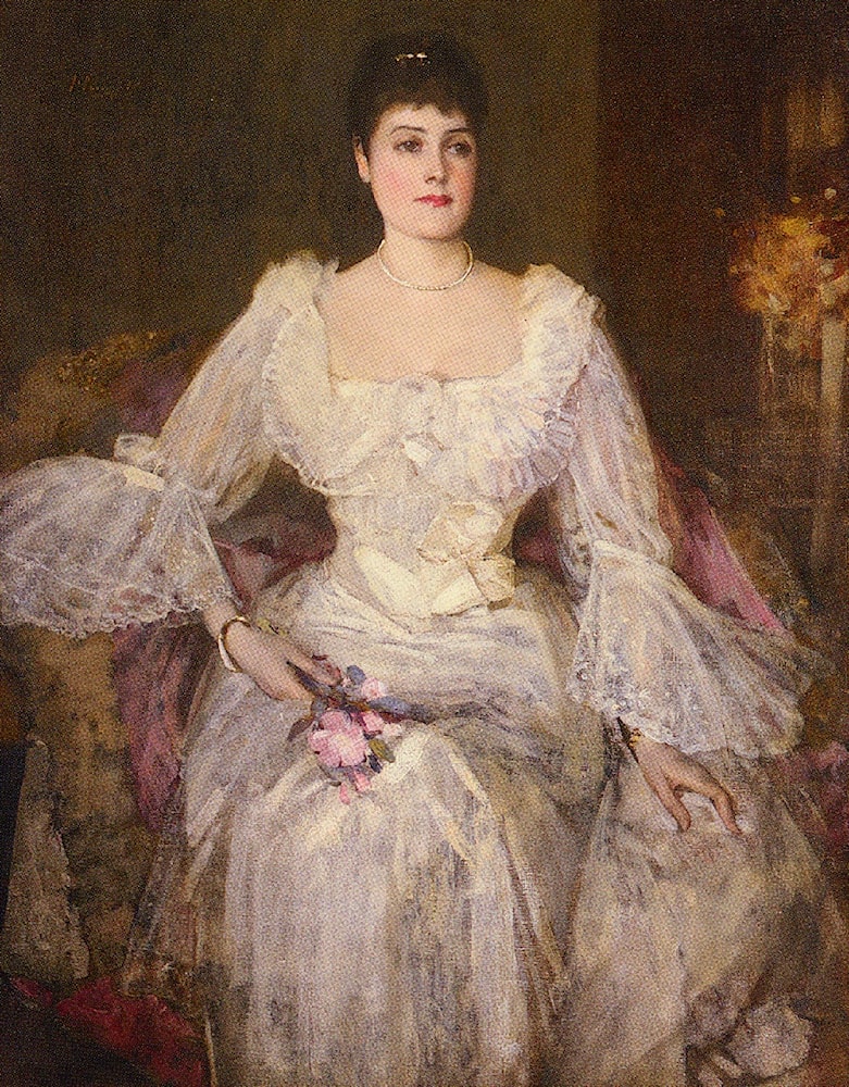 Portrait Of Lady Lyle by John Lavery - Art Renewal Center