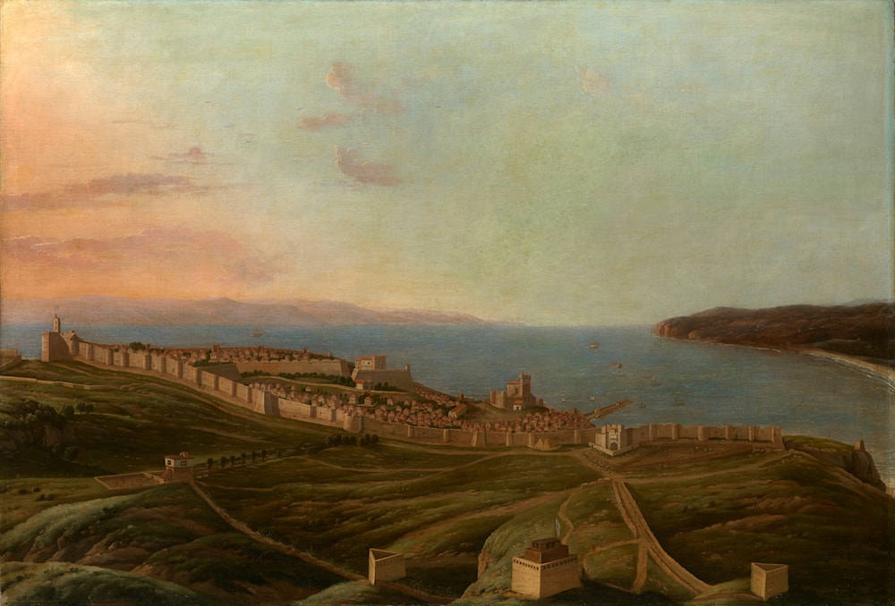 A View of Tangier by Hendrick Danckerts - Art Renewal Center