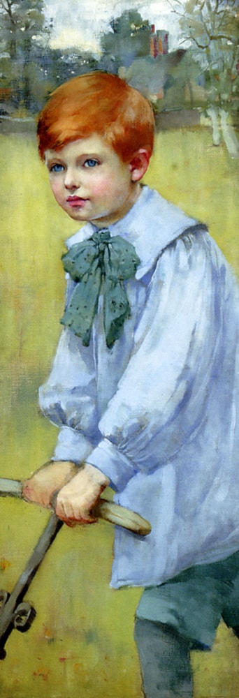 Portrait Of Meredith Frampton by Christabel A. Cockerell - Art Renewal ...