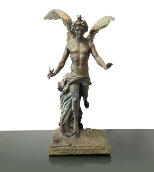 Winged Genius by Odoardo Tabacchi - Art Renewal Center