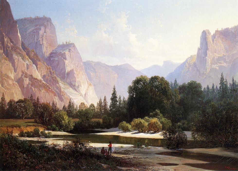 Yosemite Valley by Thomas Hill - Art Renewal Center