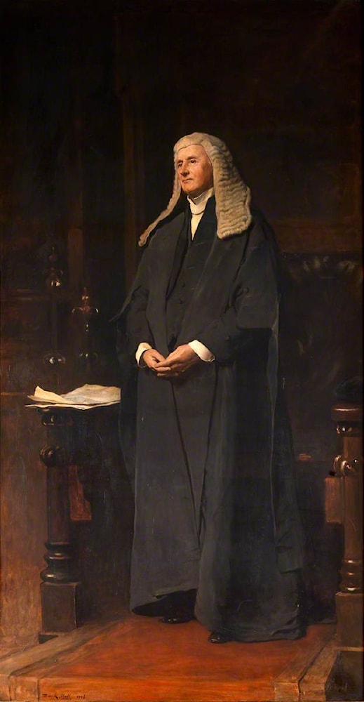 Henry Brand, Viscount Hampden (1814–1892), Speaker by Frank Holl - Art ...