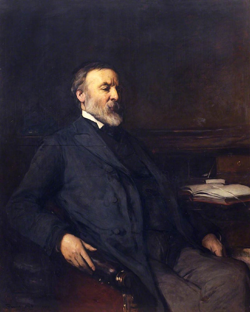Sir Andrew Clark (1826–1893) by Frank Holl - Art Renewal Center