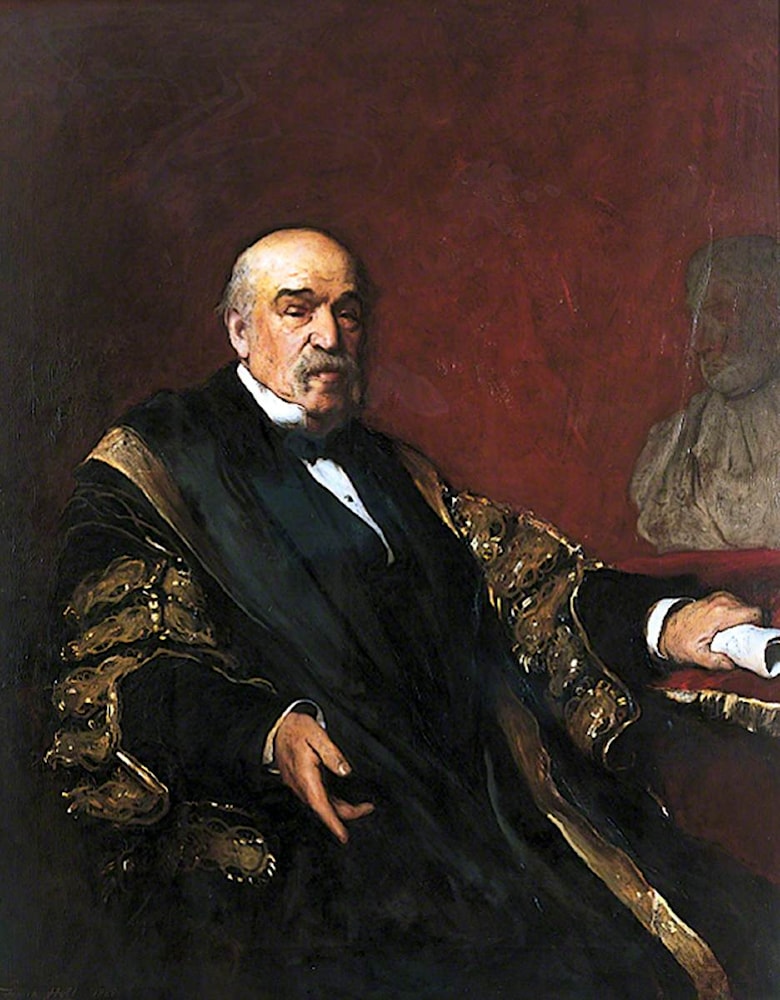 Sir William Jenner (1815–1898), 1st Bt by Frank Holl - Art Renewal Center