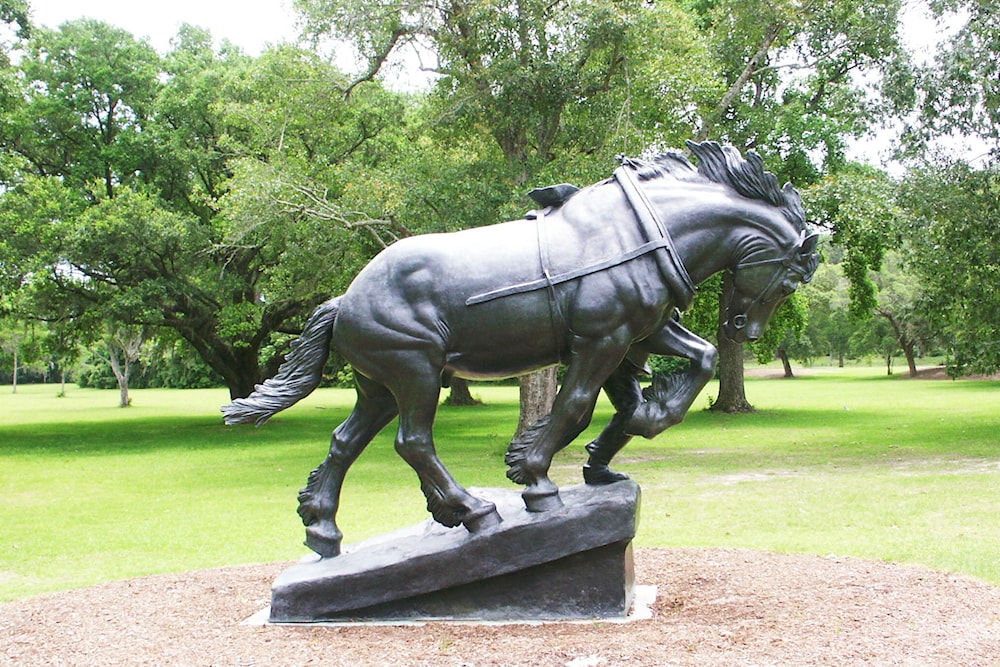 In Memory of the Work Horse - view 2 by Anna Vaughan Hyatt Huntington ...