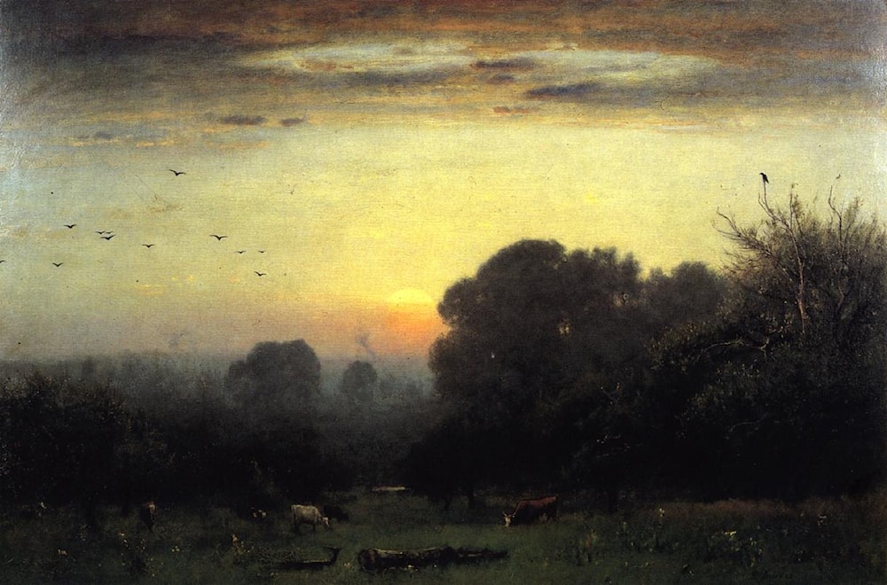 Morning by George Inness - Art Renewal Center