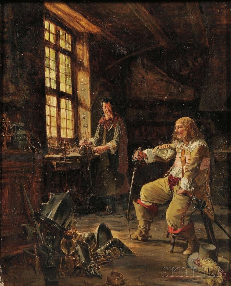 Alfred Louis Vigny Jacomin - Art Renewal Center