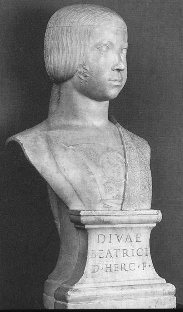 Beatrice d'Este by Gian Cristoforo Romano - Art Renewal Center