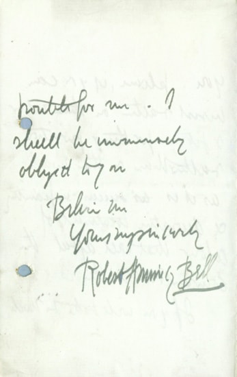 [To Rufus: page 4] by Robert Anning Bell - Art Renewal Center